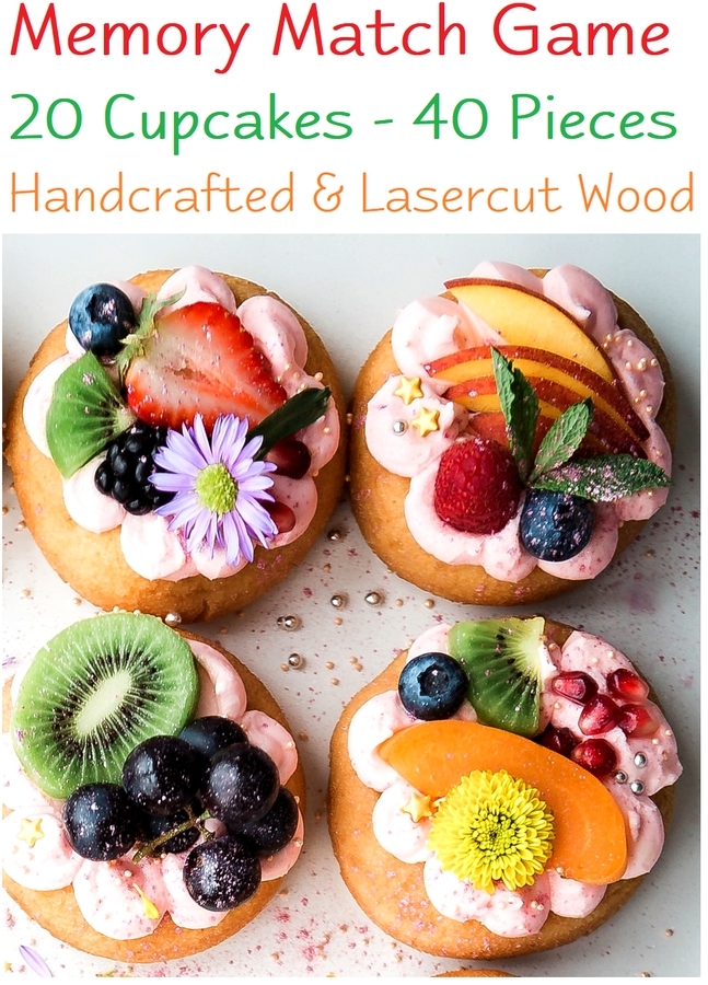 Cupcakes Matching Game ($25)